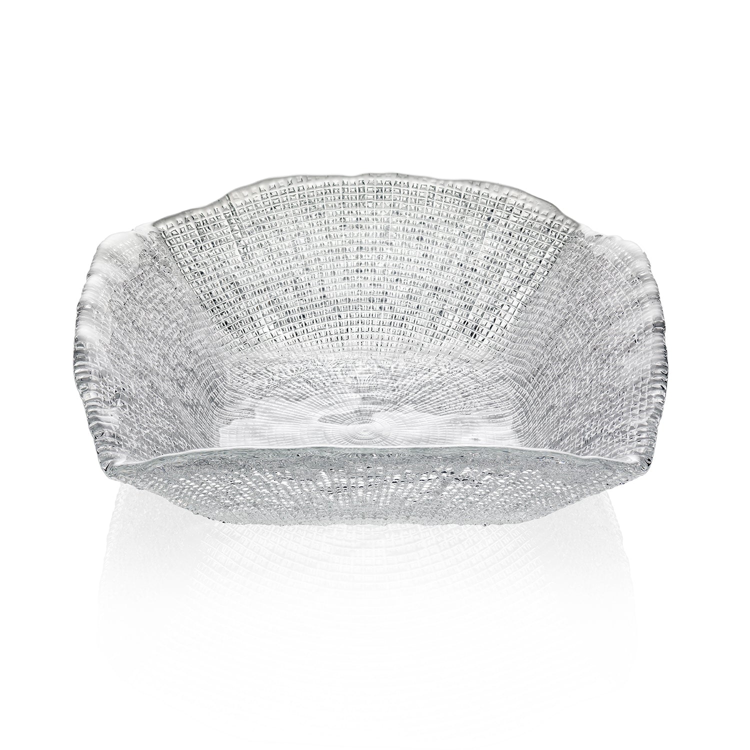 Iris Selections | Diamante Bowl Clear Square