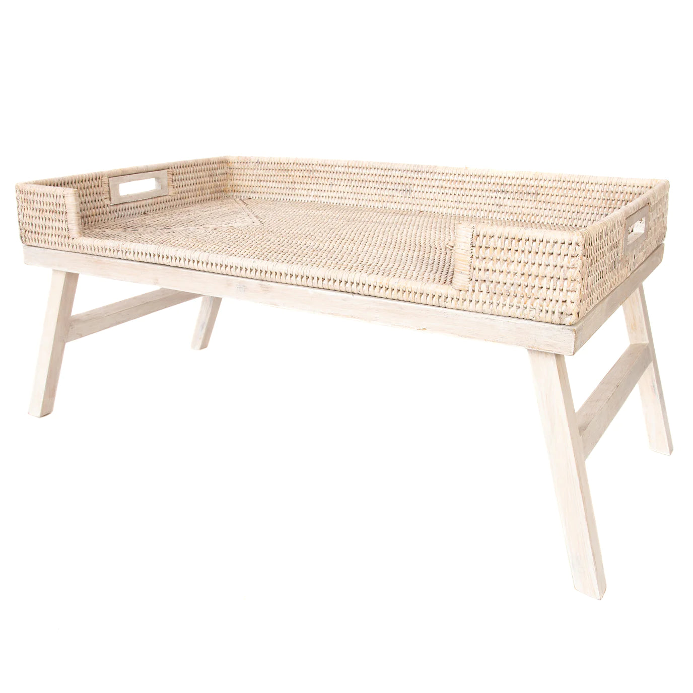 Breakfast Tray / Table - White Wash – Iris Selections