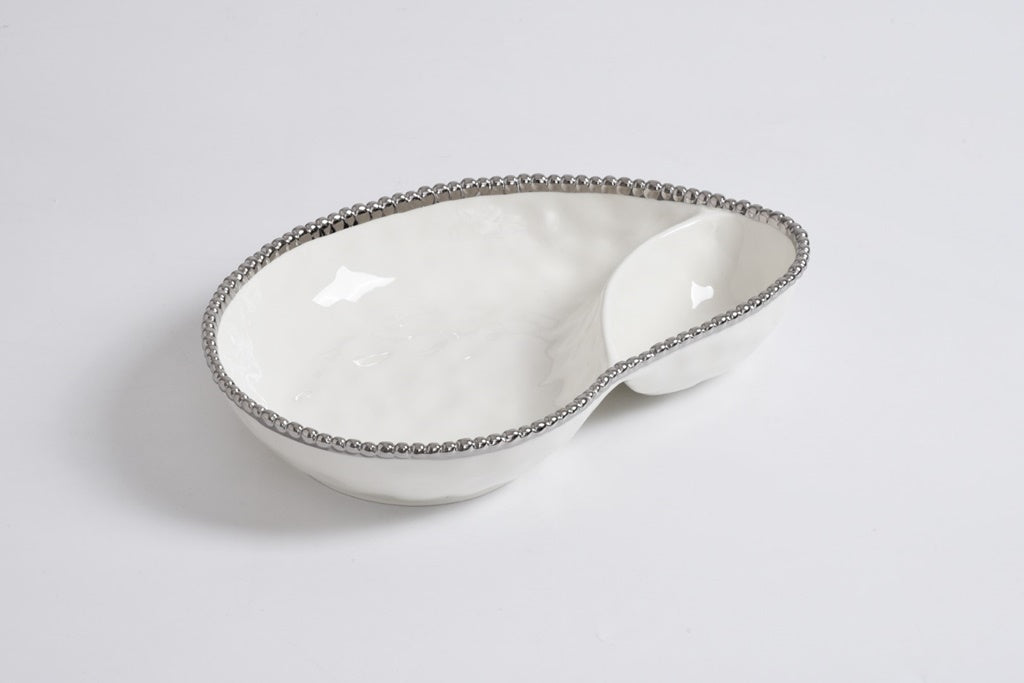 2-Section Serving Piece – Iris Selections