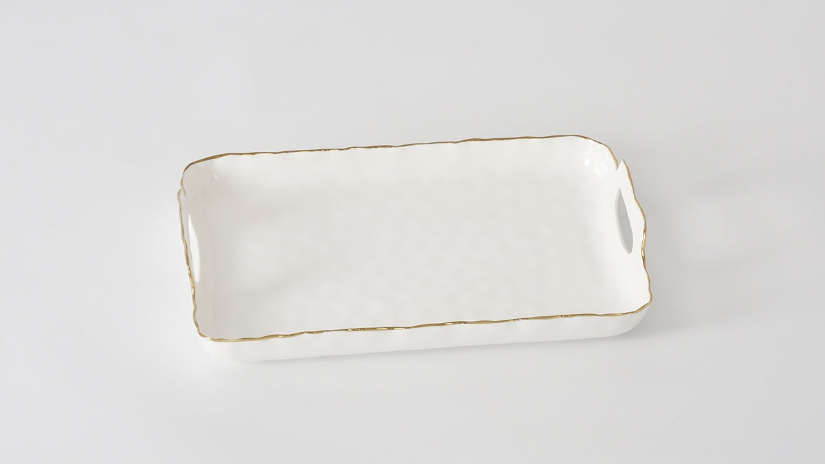 Rectangular Tray with Handles – Iris Selections