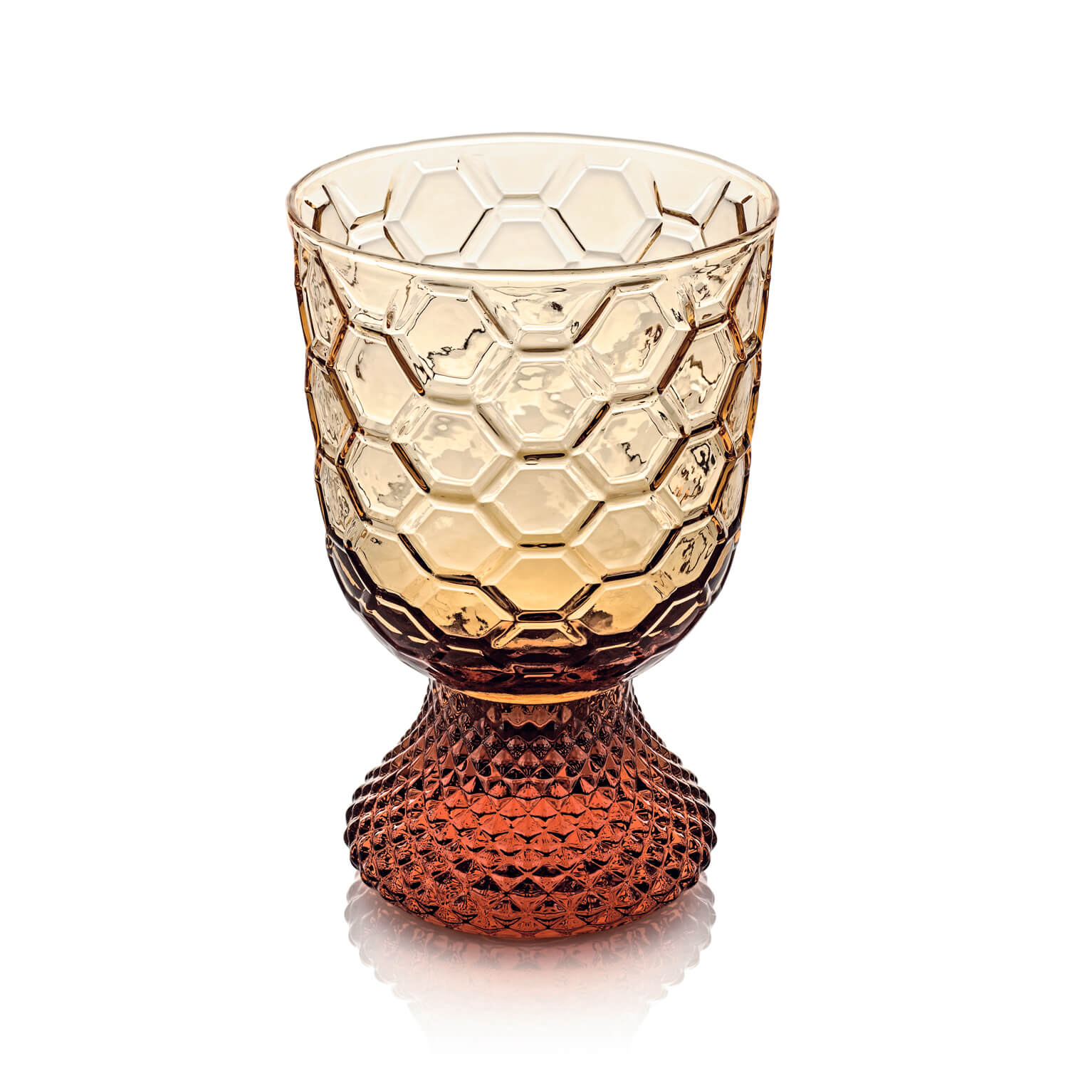 Iris Selections | Vintage Set of 6 Footed Goblets