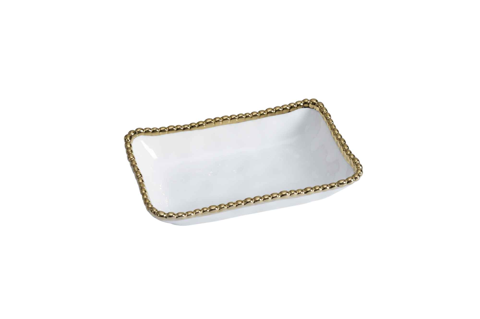 Iris Selections | Rectangular Dish Golden Salerno