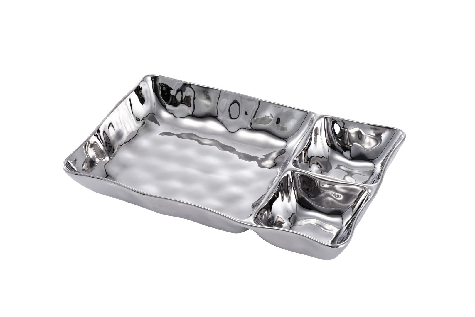 Iris Selections | 3 Section Rectangular Server