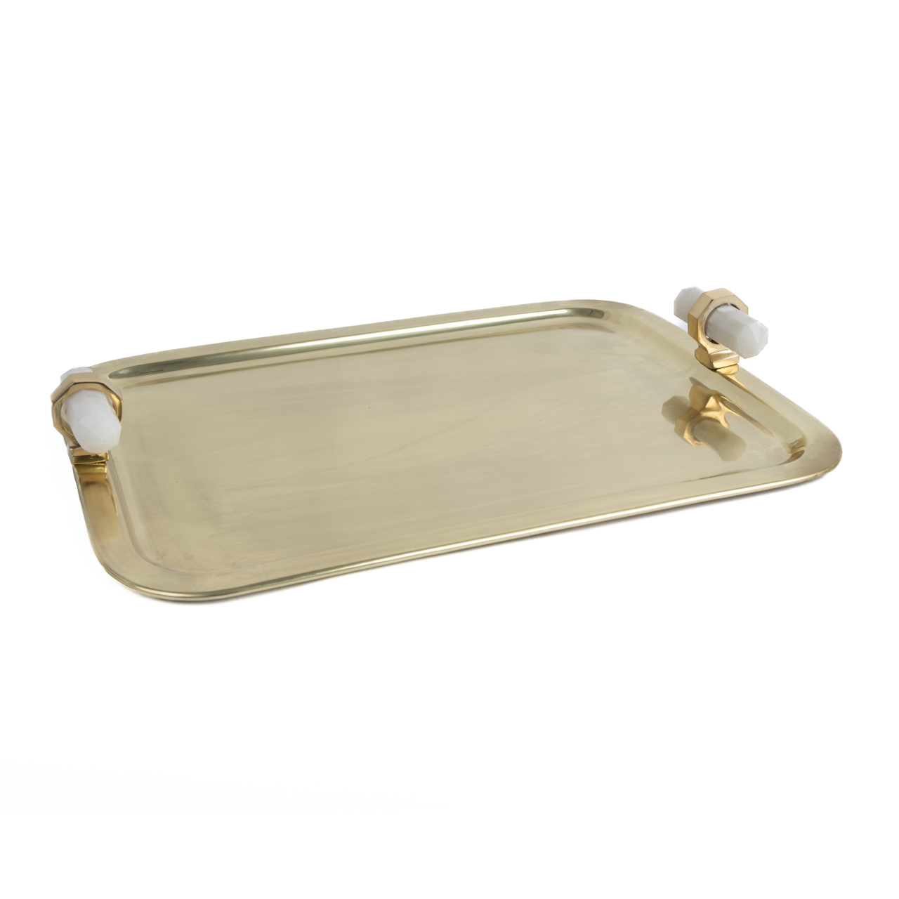 White Quartz Tray – Iris Selections