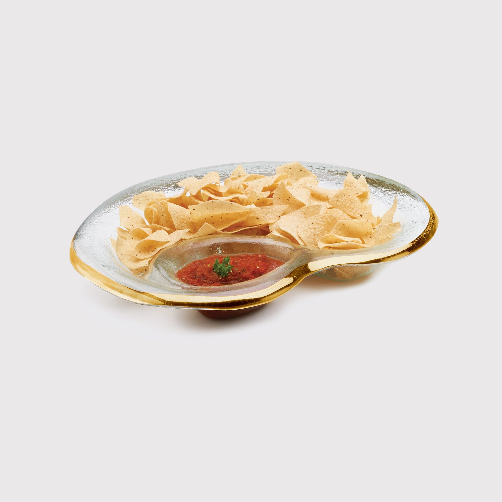 Iris Selections | Roman Antique Chip and Dip Bowl
