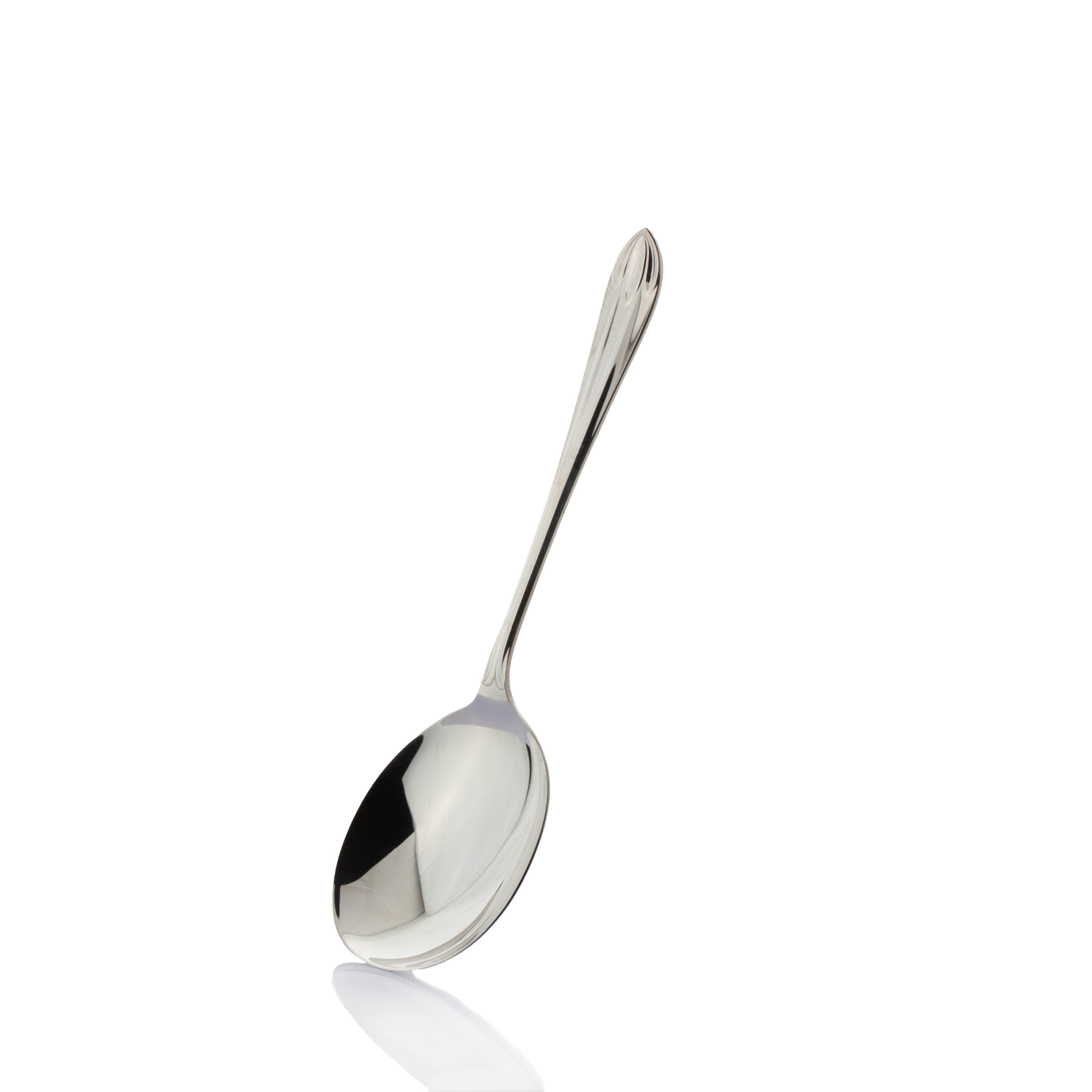 Lotus Round Serving Spoon – Iris Selections
