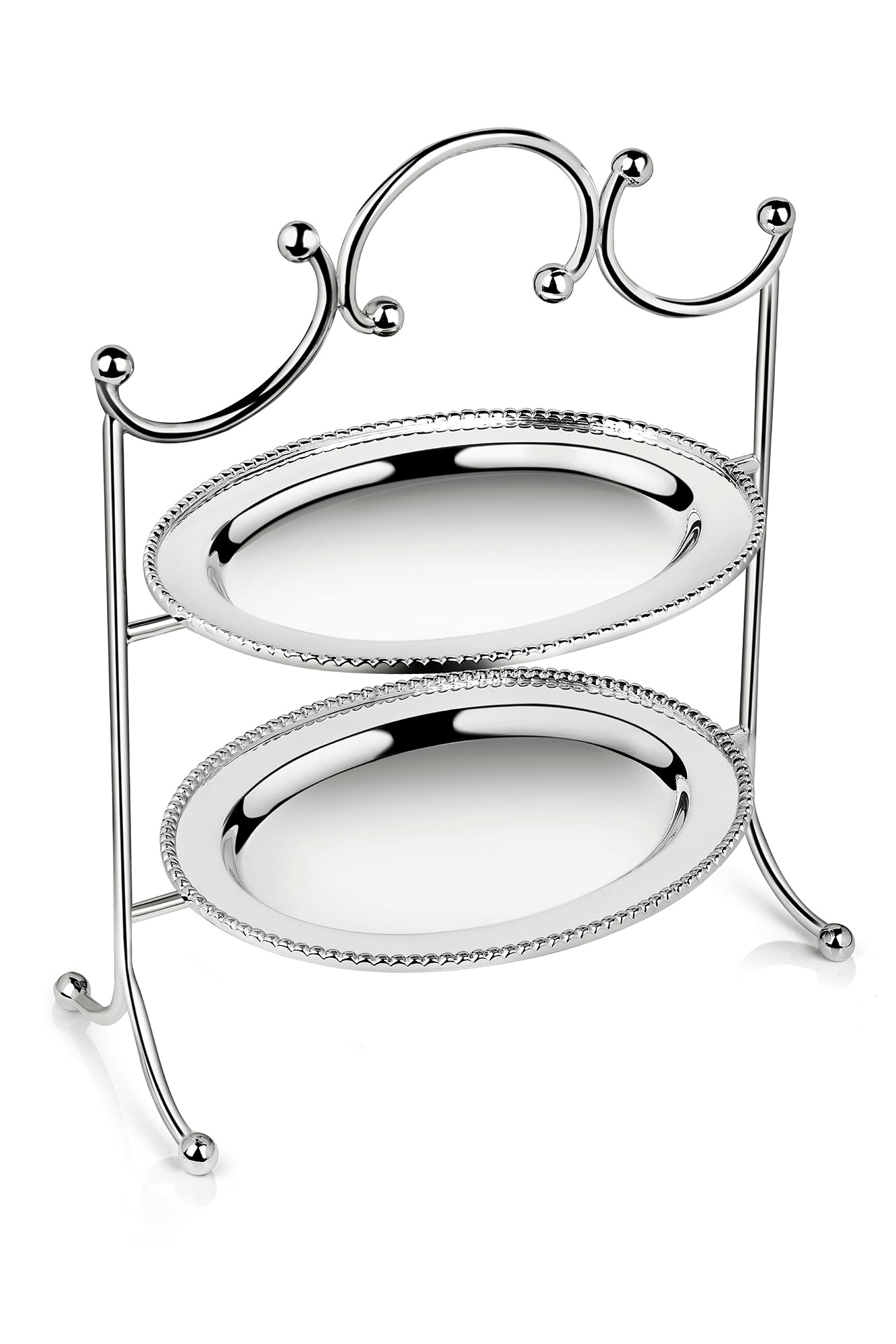 Oval Two-Tier Stand – Iris Selections