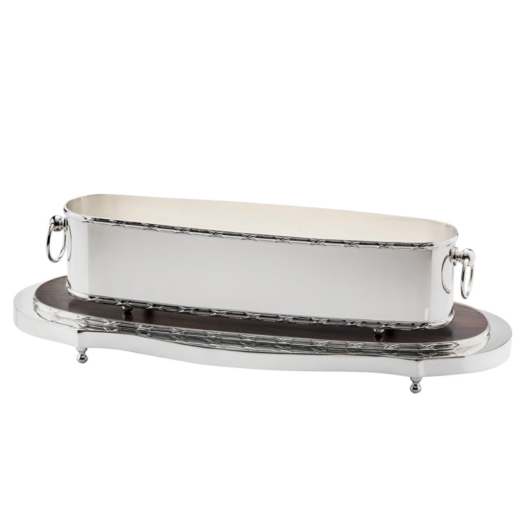 Iris Selections | Centerpiece with Wood Presentoir