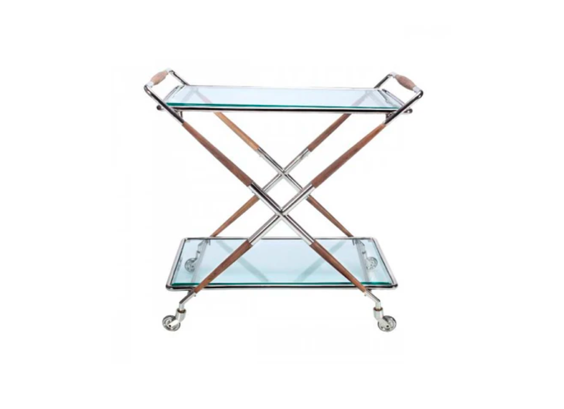 St. Tropez Trolley with Glass Shelves – Iris Selections